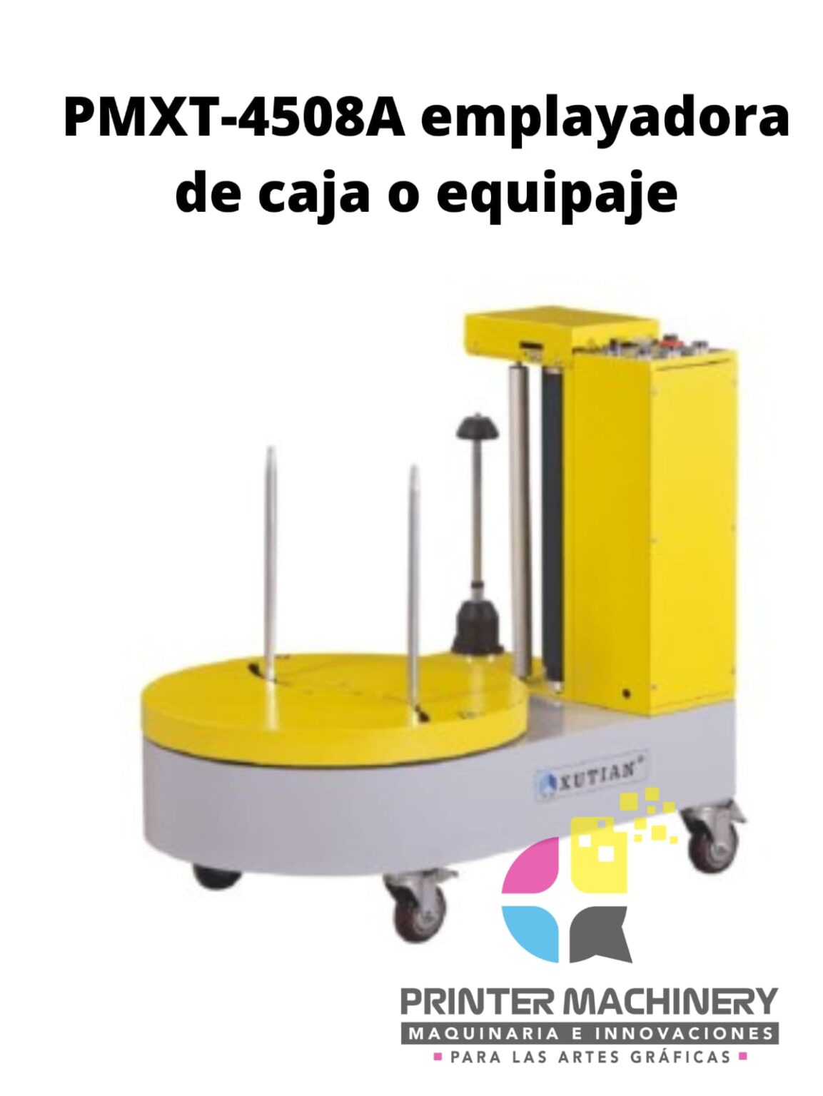PMXT-4508A emplayadora de caja o equipaje – Printermachinery