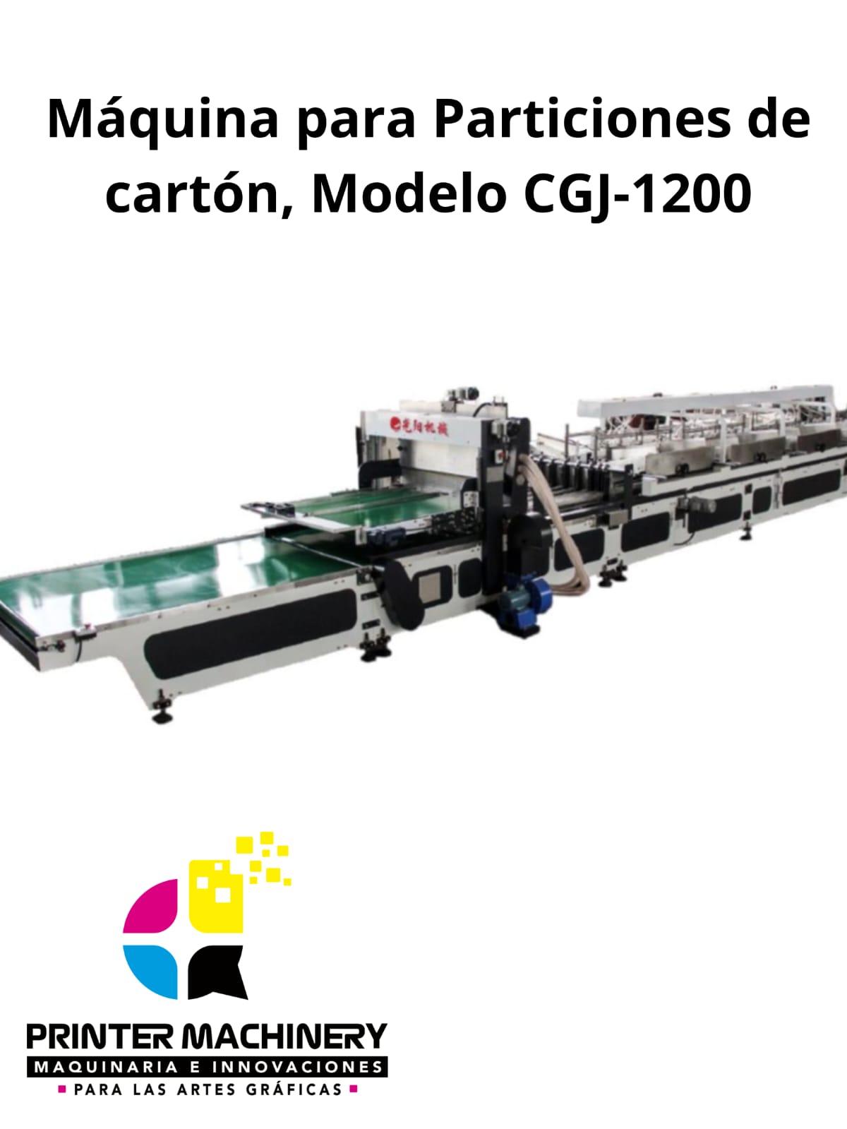 Máquina para Particiones de cartón, Modelo CGJ-1200 – Printermachinery